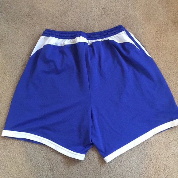 adidas | Shorts | Adidas Mens Royal Blue White Soccer Shorts | Poshmark